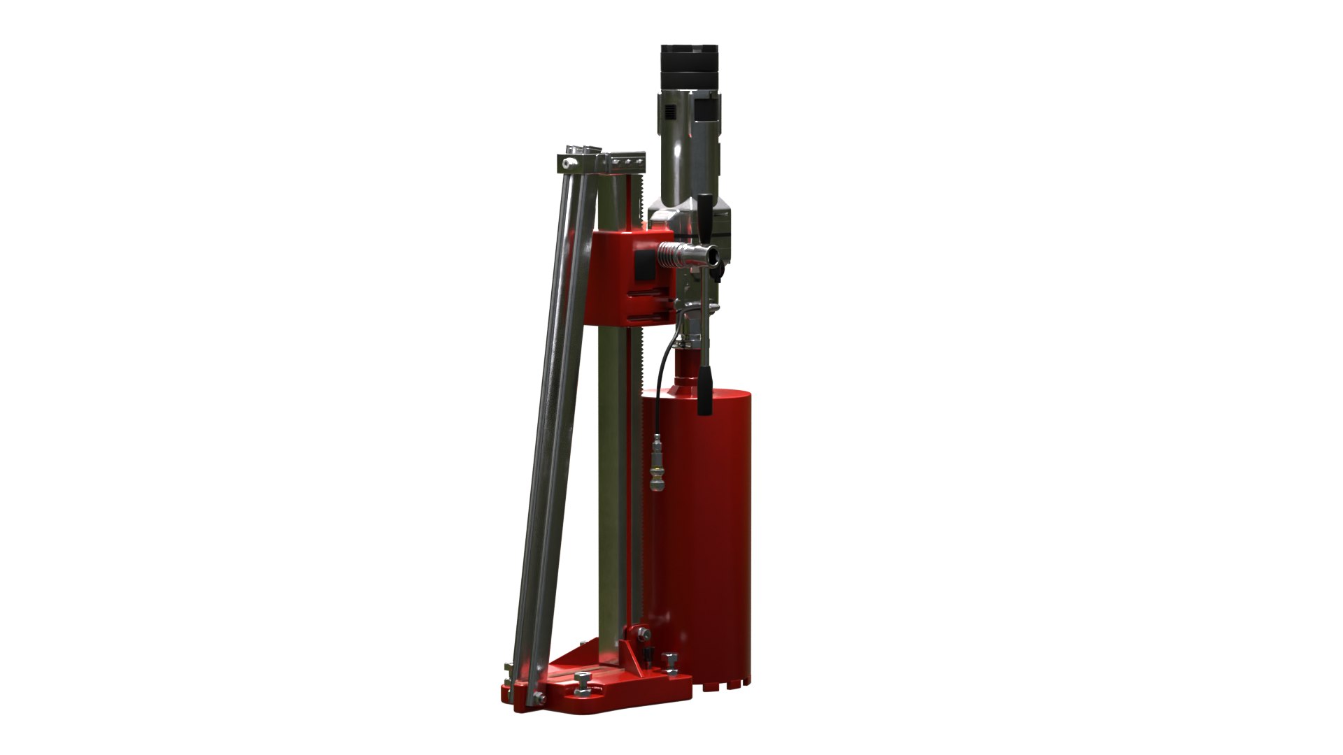 3D Model Concrete Diamond Core Cutting Drill Machine - TurboSquid 2501402