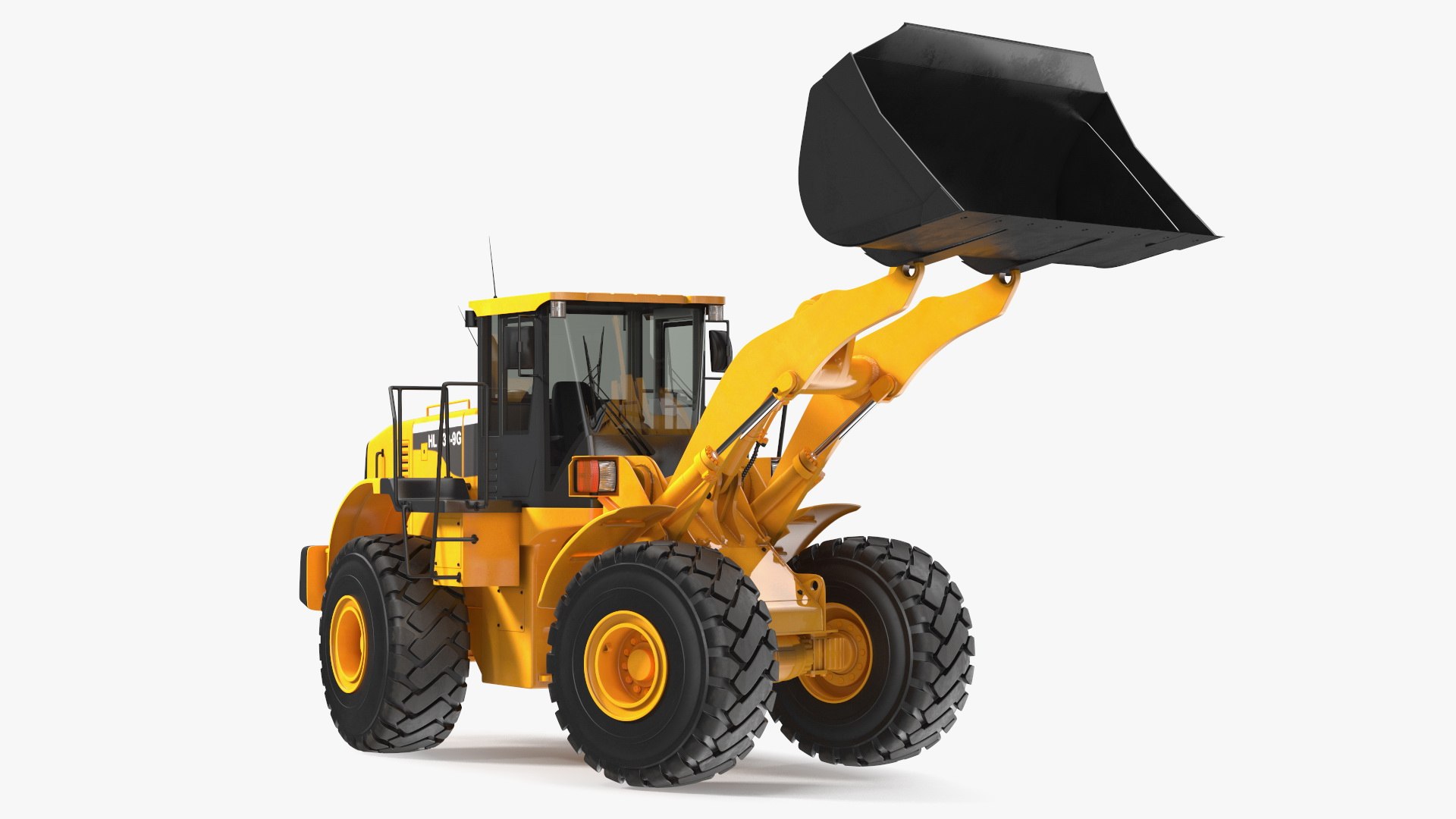 Front End Wheel Loader Rigged 3D model - TurboSquid 2133663