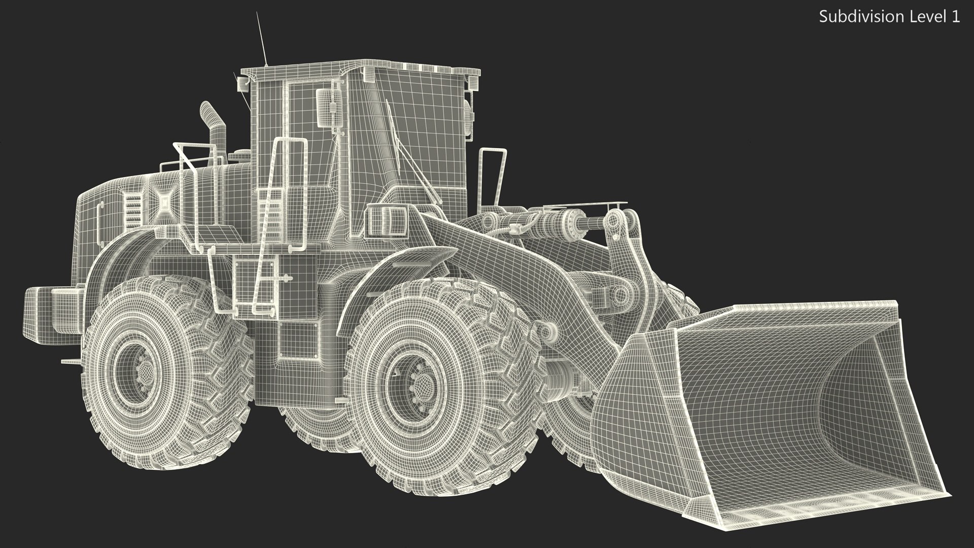 Front End Wheel Loader Rigged 3D Model - TurboSquid 2133663