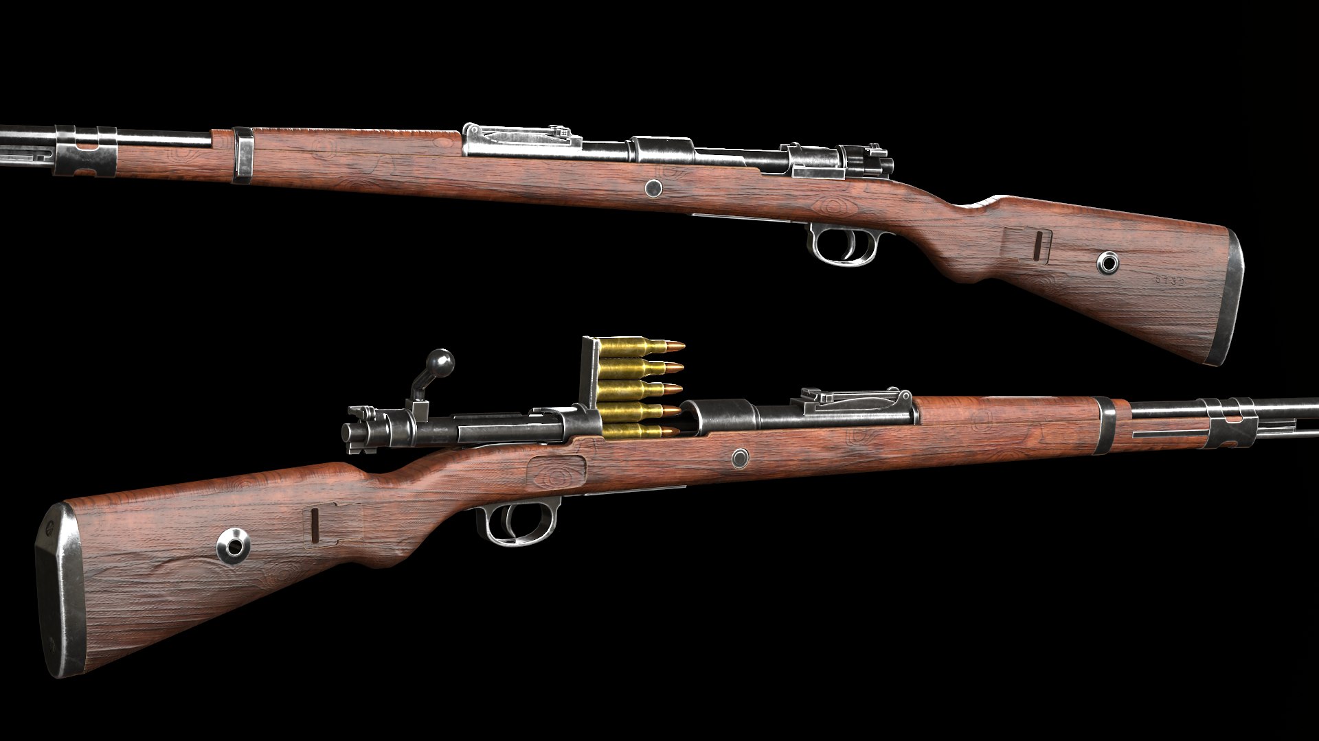 Kar98k Model - TurboSquid 1988206