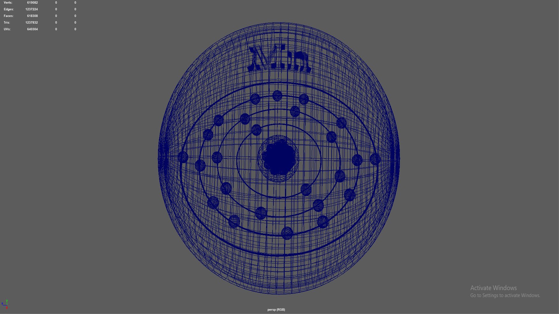 3D Manganese Chemical Element Model - TurboSquid 2134062