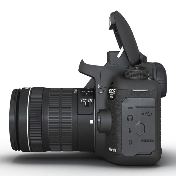 canon eos 7d mark 3d model