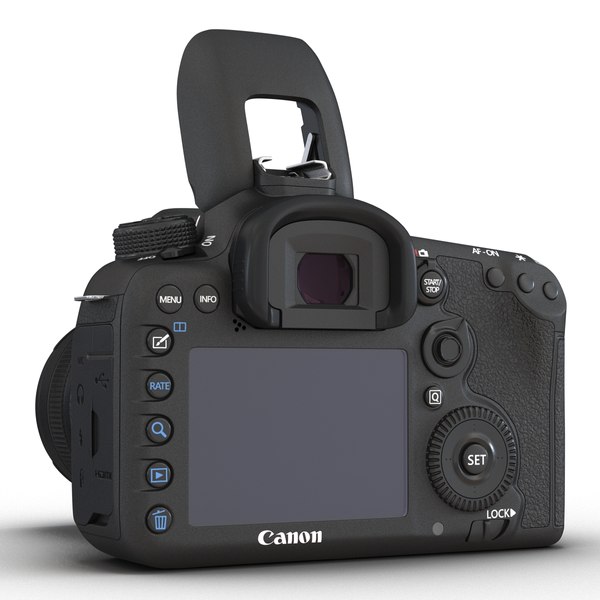 canon eos 7d mark 3d model