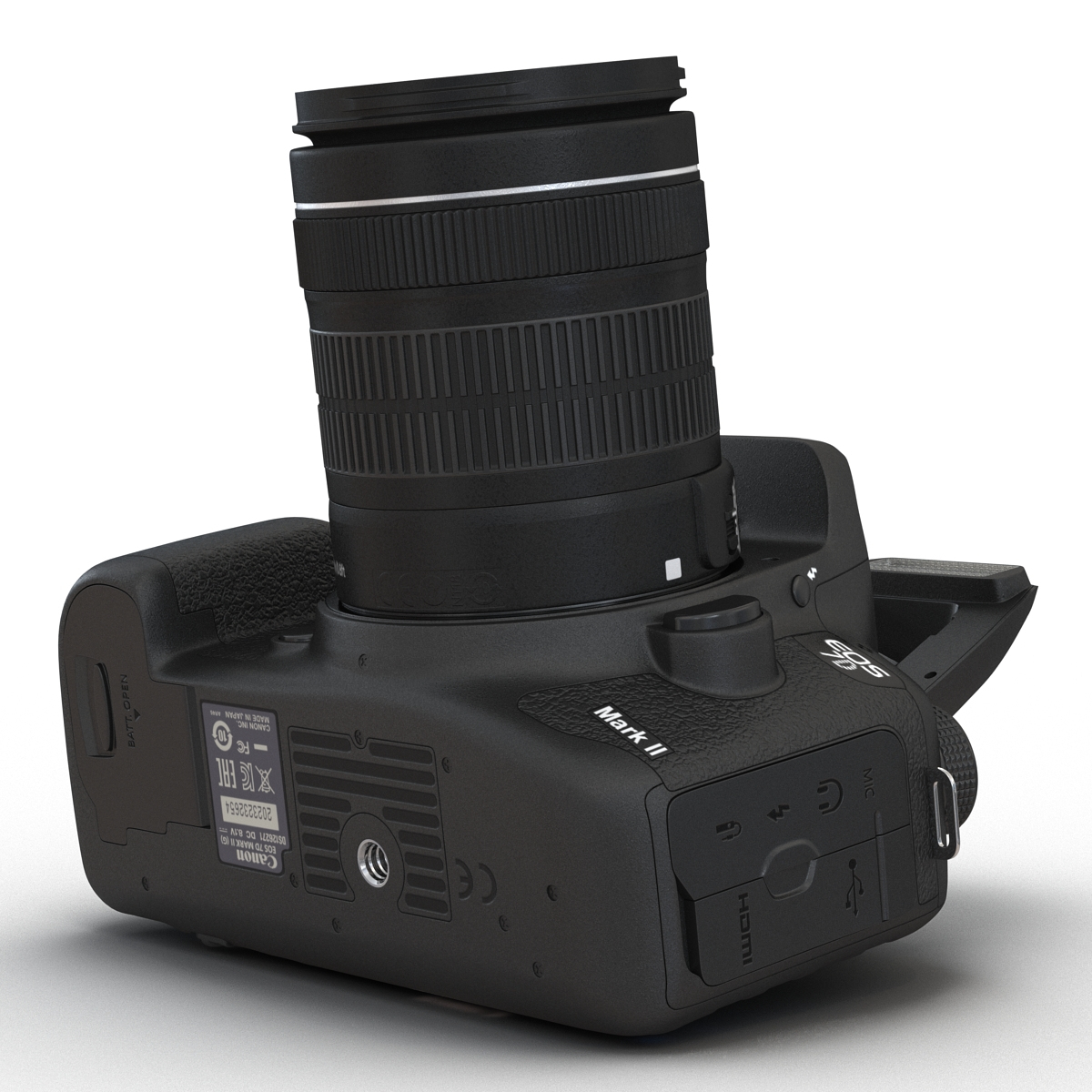 canon eos 7d mark 3d model