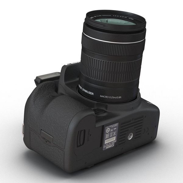 canon eos 7d mark 3d model