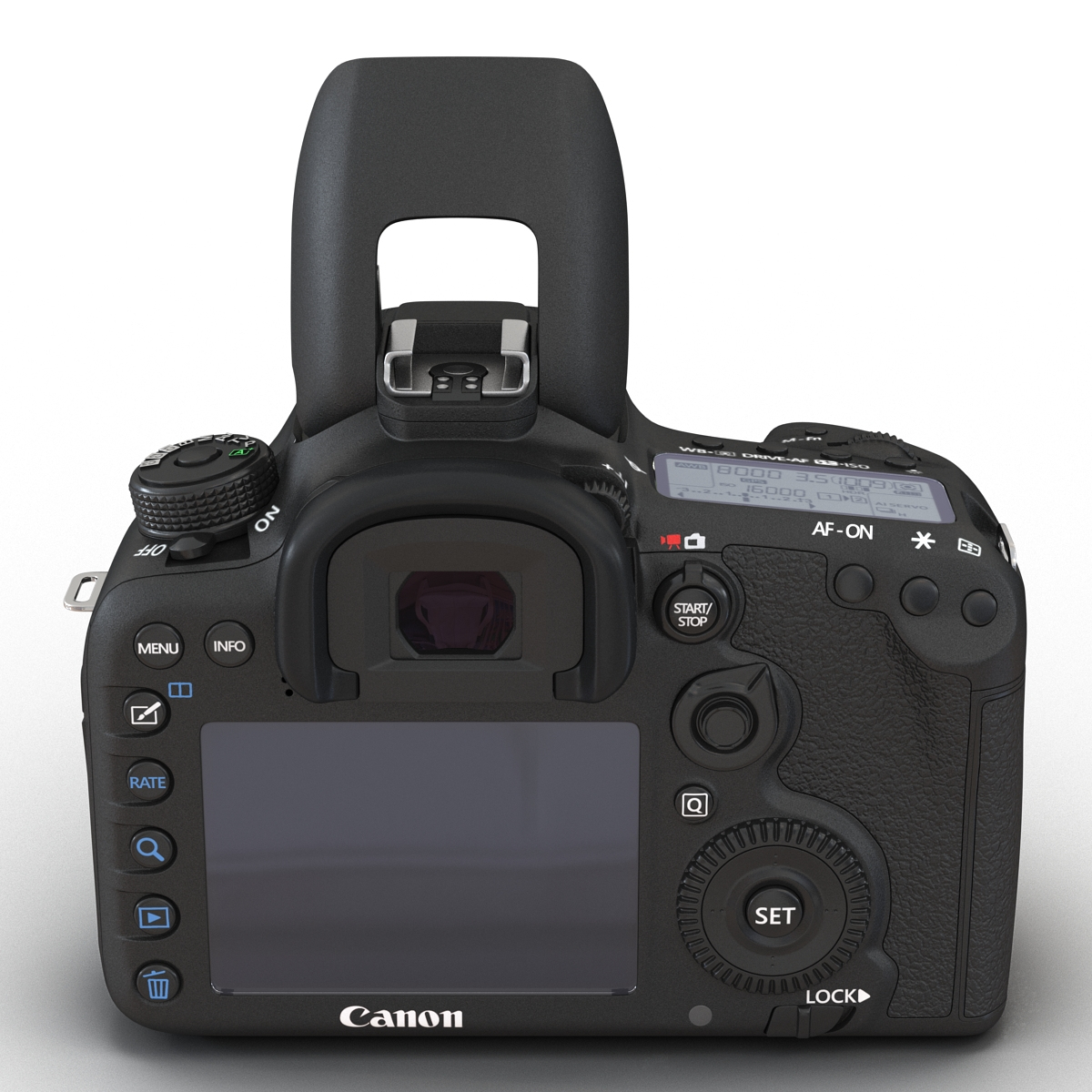 canon eos 7d mark 3d model