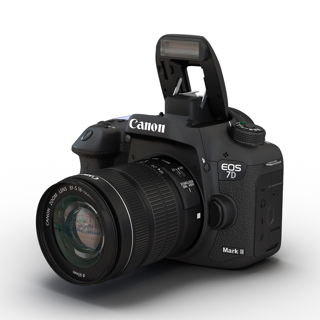 canon eos 7d mark 3d model