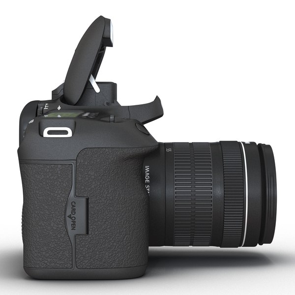 canon eos 7d mark 3d model