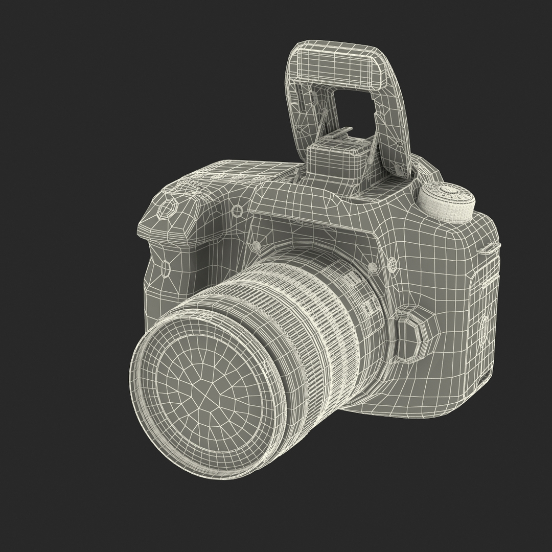 canon eos 7d mark 3d model