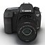 Canon Eos 7d Mark 3d Model
