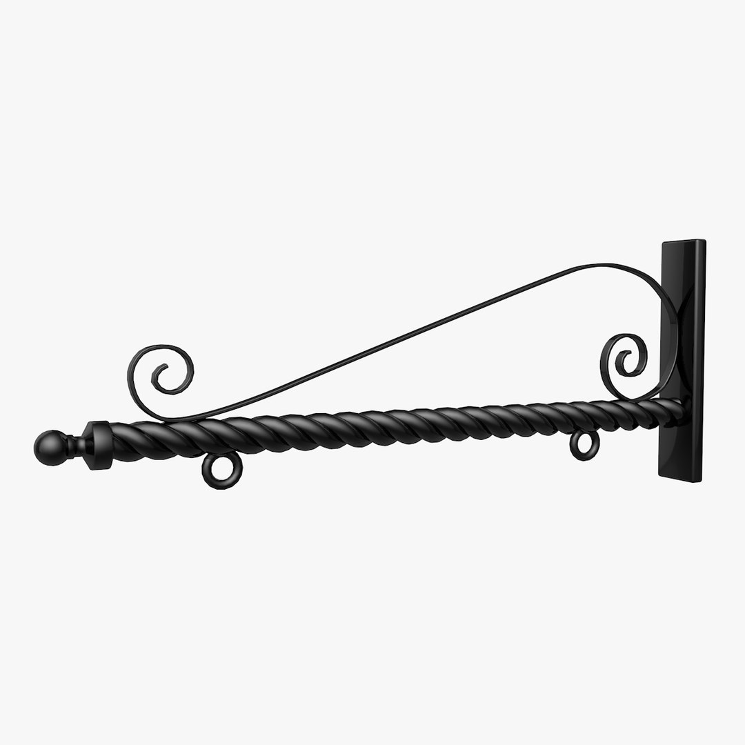 C4d Metal Hanging Sign