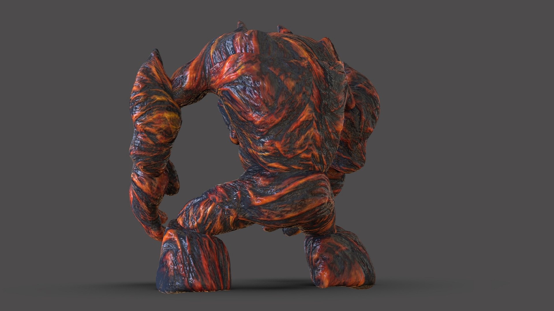 Lava Monster 3D Model - TurboSquid 2077641