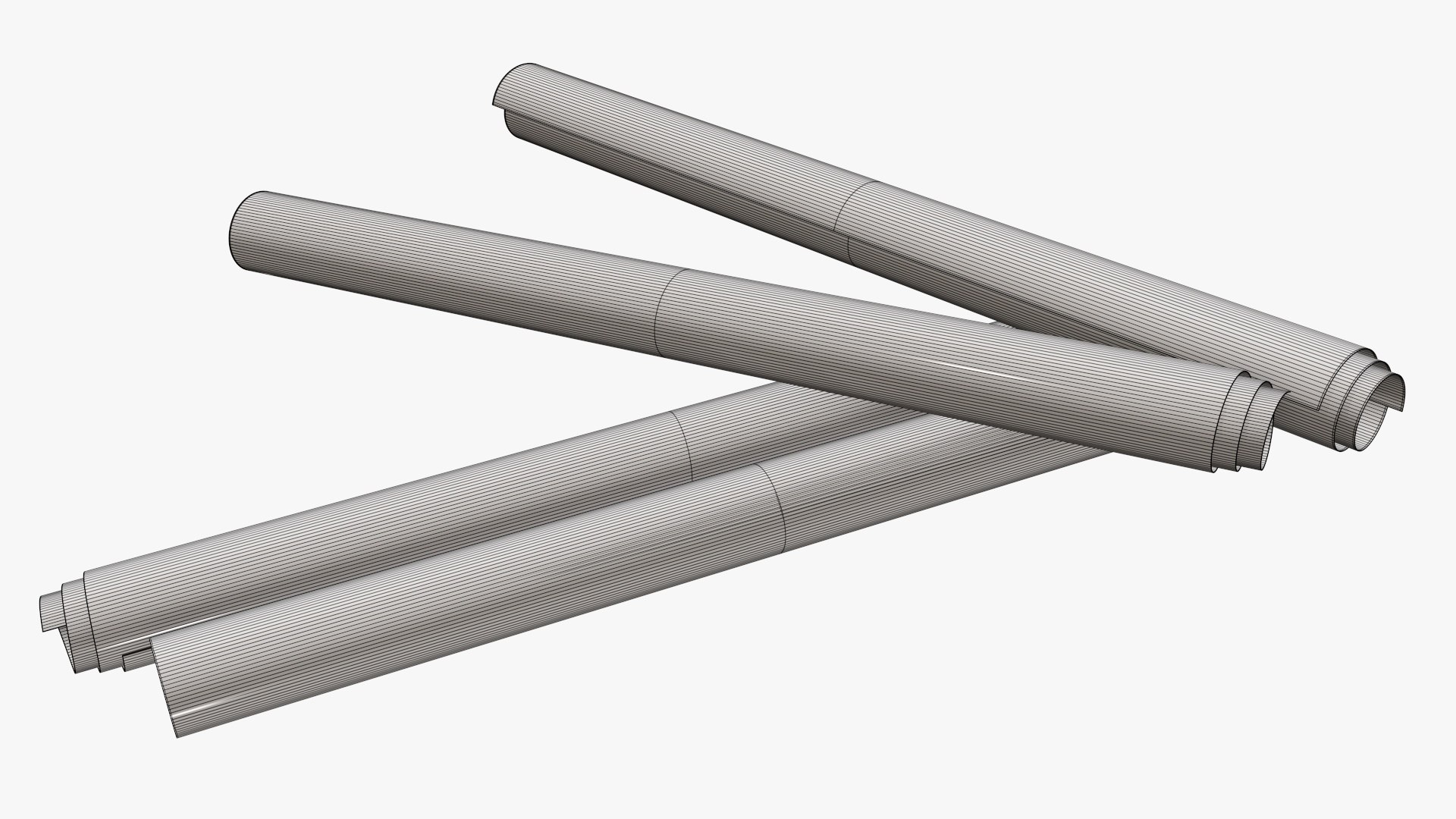 Scroll Paper Roll 3D - TurboSquid 1658061