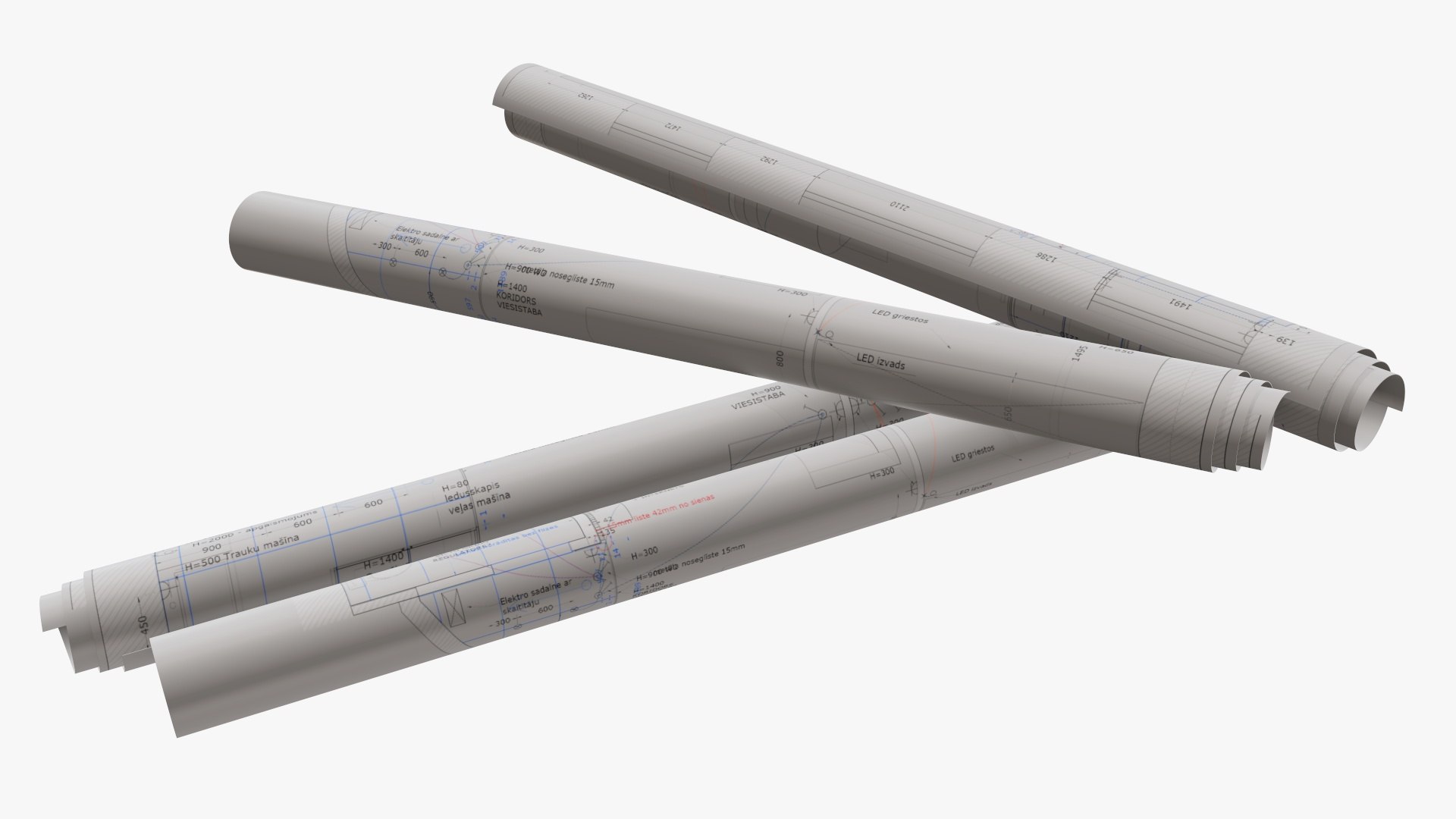 Scroll Paper Roll 3D - TurboSquid 1658061