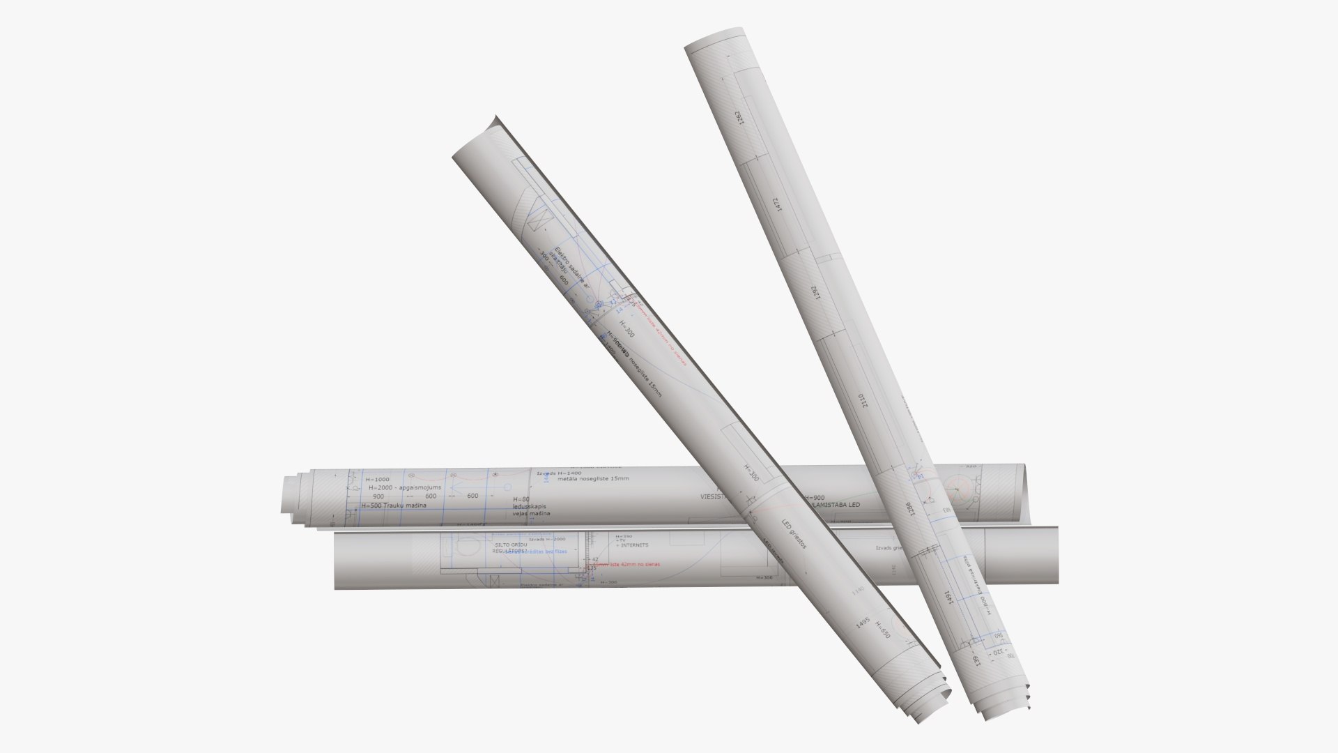 Scroll Paper Roll 3D - TurboSquid 1658061