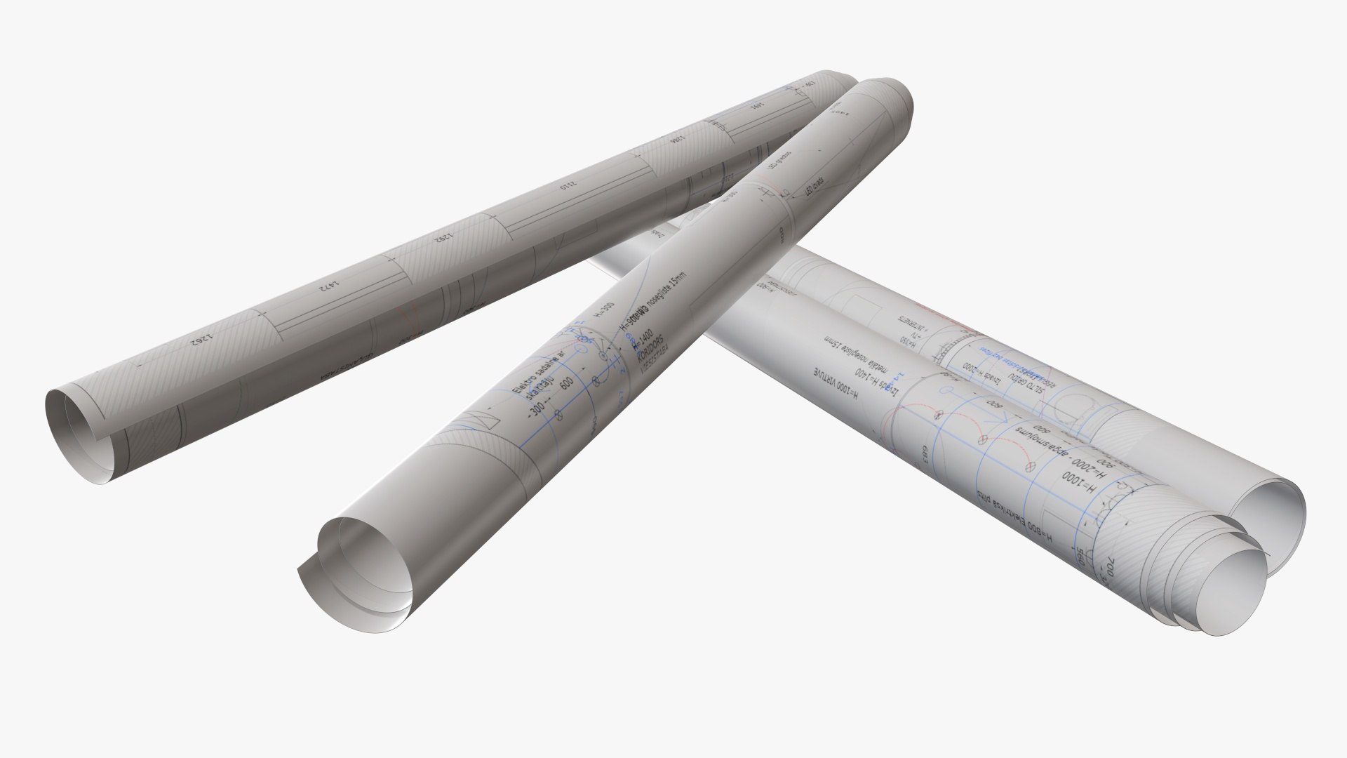 Scroll Paper Roll 3D - TurboSquid 1658061