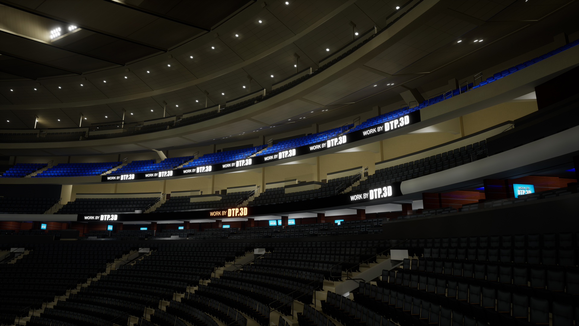 3D MSG Arena Hockey UE5 - TurboSquid 1962922