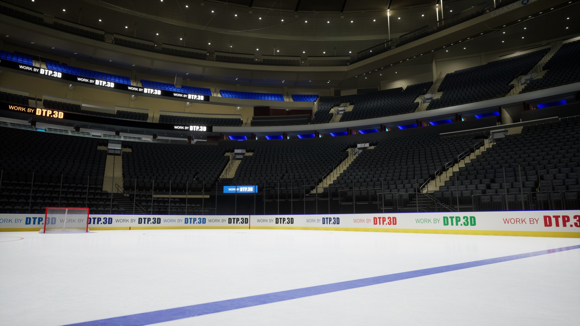 3D MSG Arena Hockey UE5 - TurboSquid 1962922