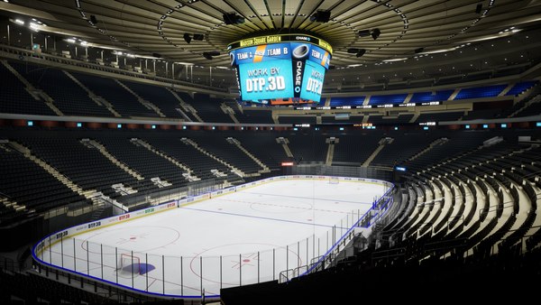 modelo 3d MSG Arena Hockey UE5 - TurboSquid 1962922