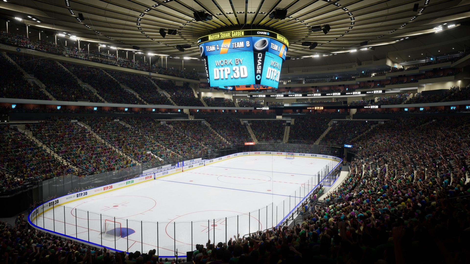 3D MSG Arena Hockey UE5 - TurboSquid 1962922