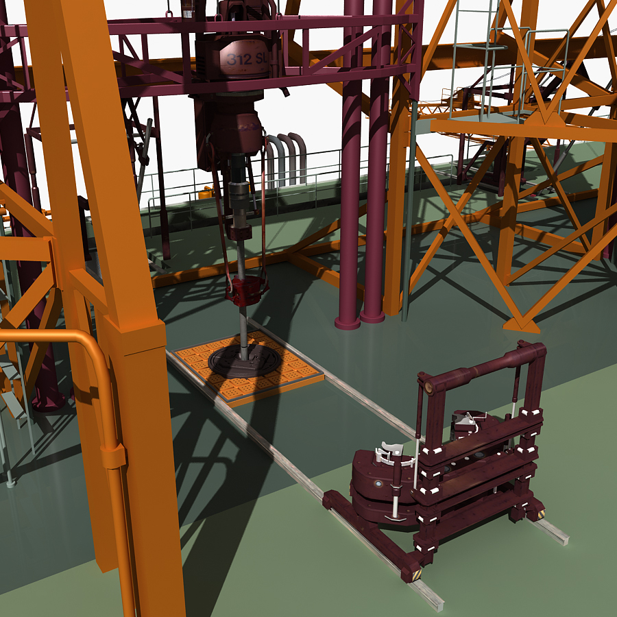 oil rig semi-submersible lwo