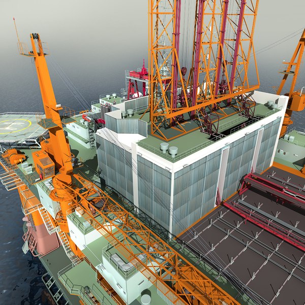 oil rig semi-submersible lwo