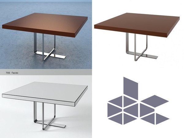 Place large square 3D model - TurboSquid 1184395