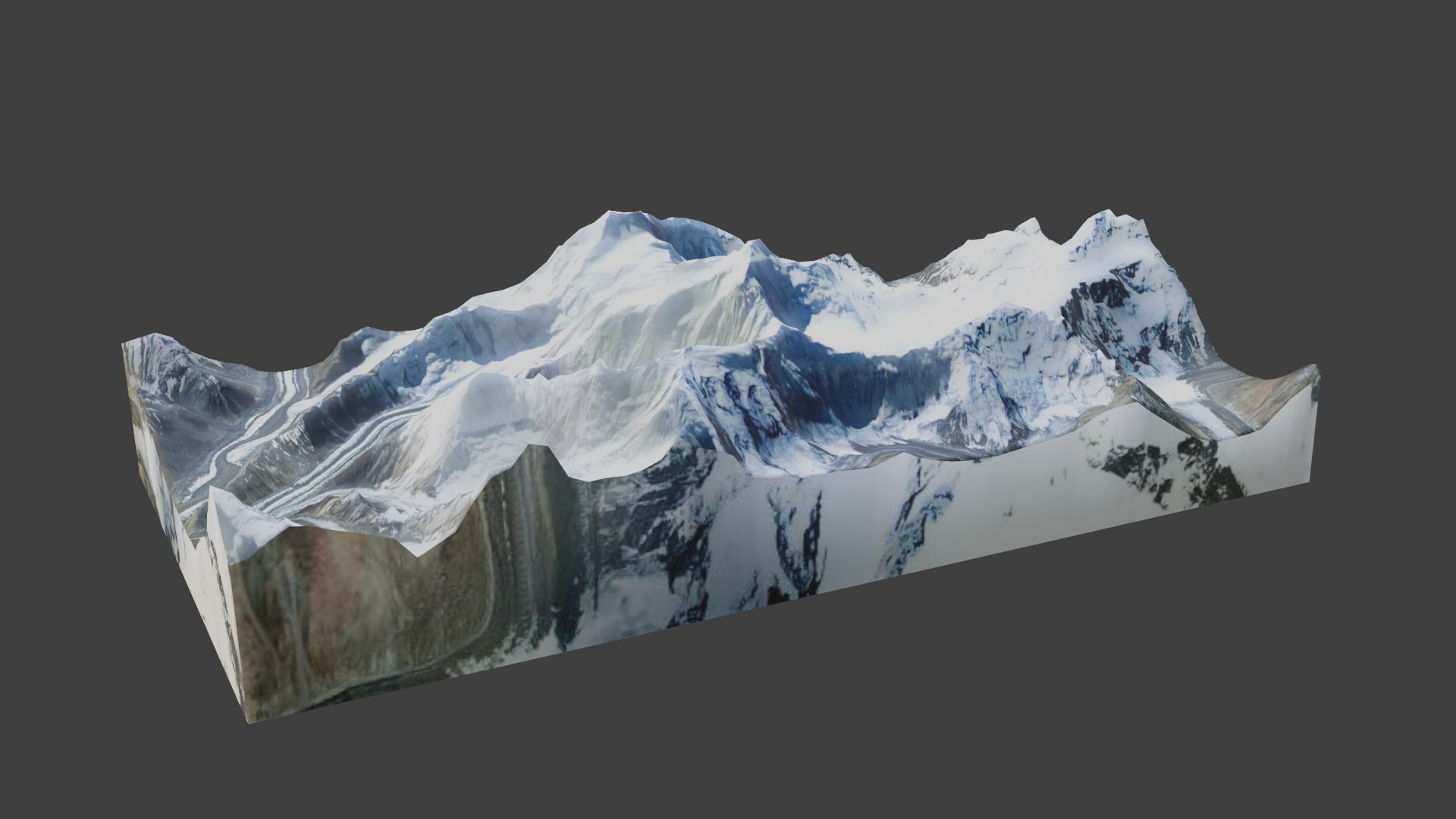 Ismail Samani Peak Mountain 3D Model - TurboSquid 1825181