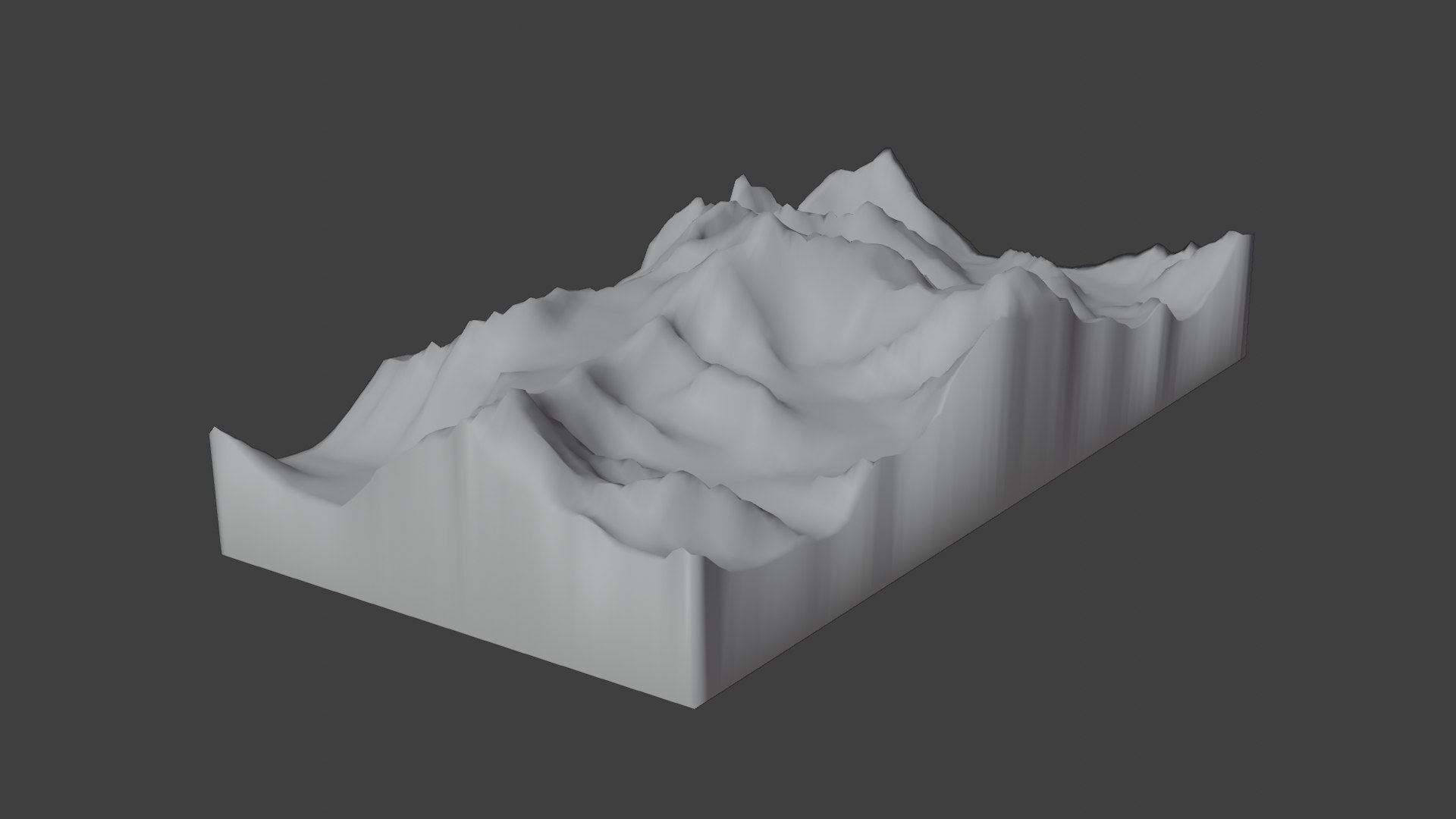Ismail Samani Peak Mountain 3D Model - TurboSquid 1825181