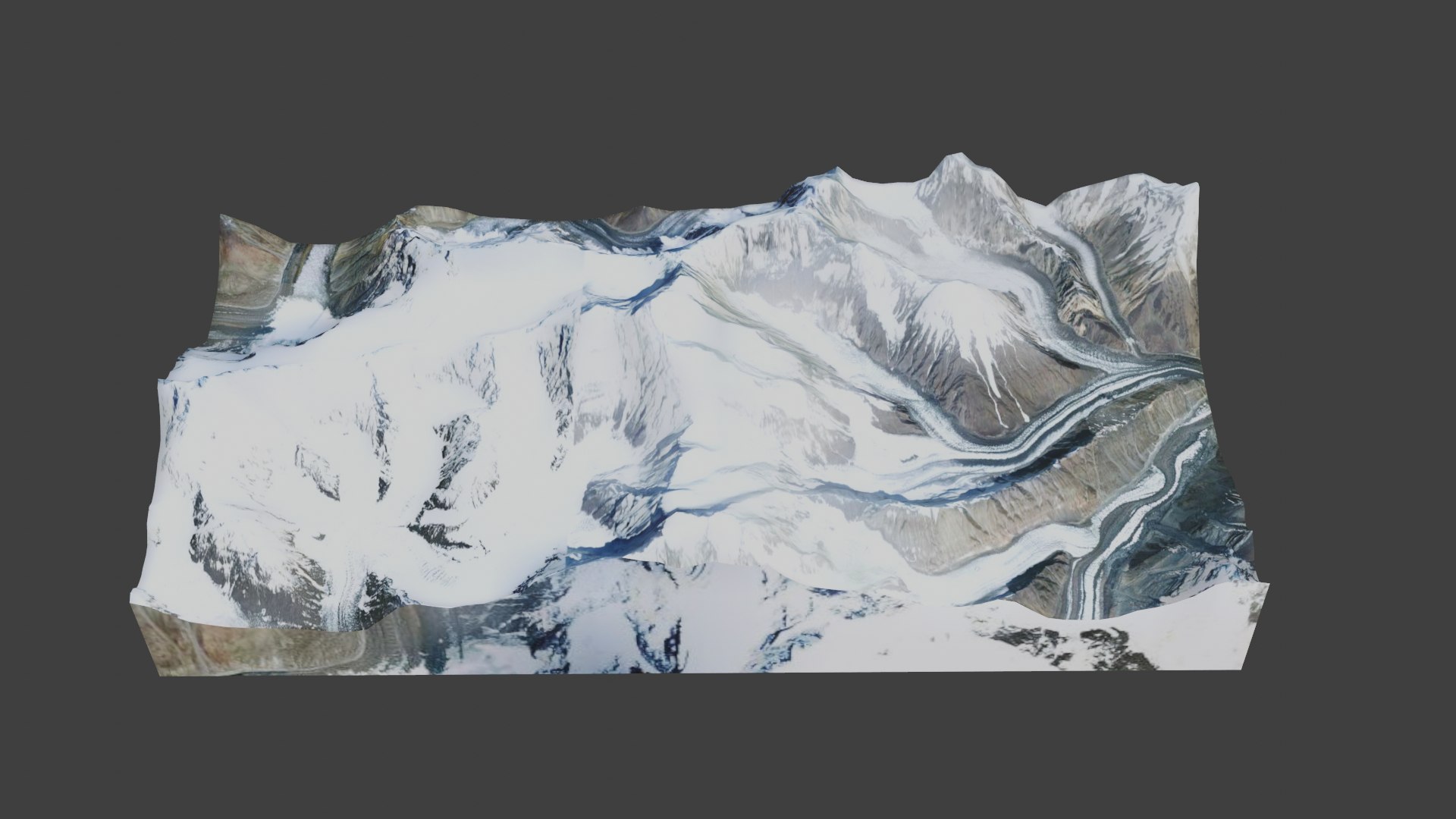Ismail Samani Peak Mountain 3D Model - TurboSquid 1825181