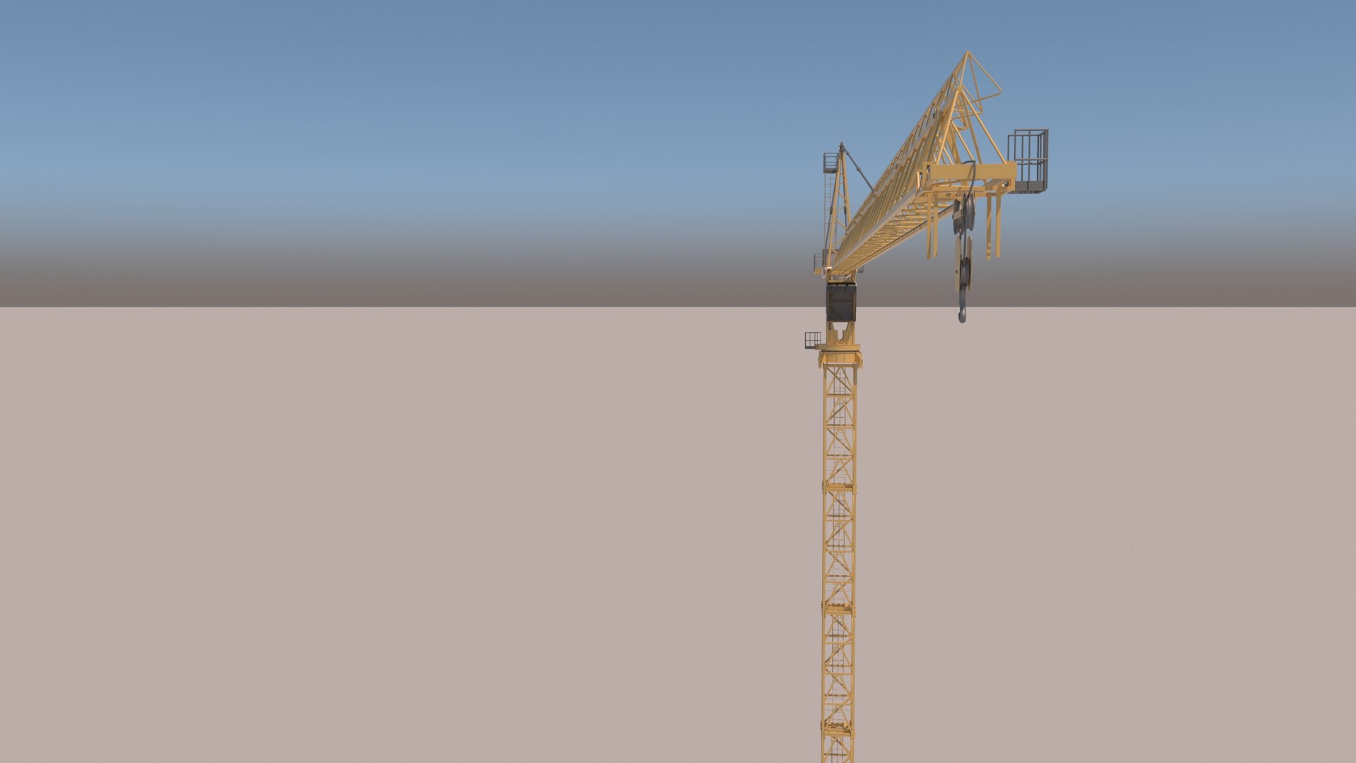 3D Tower Crane - TurboSquid 1974110