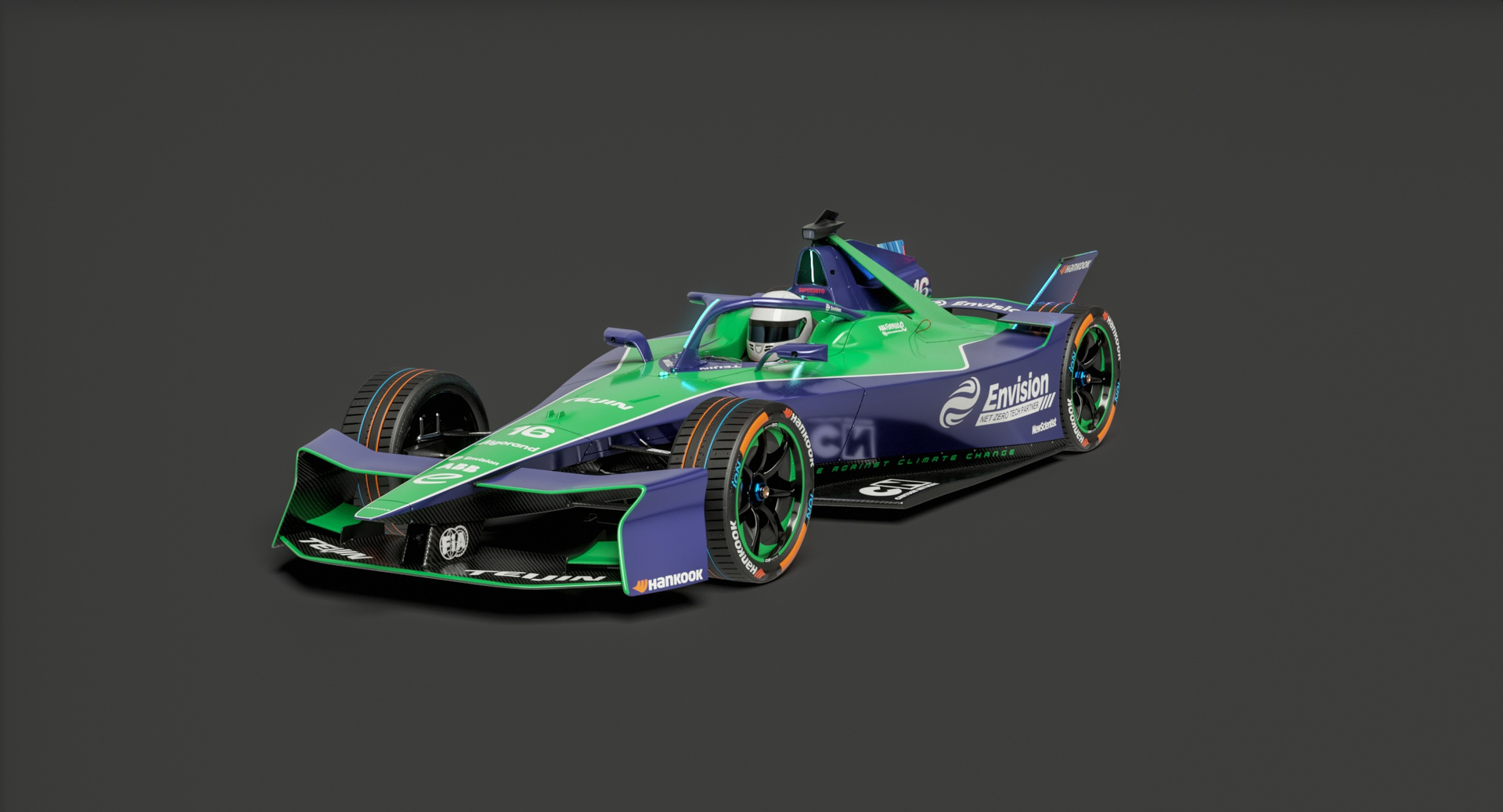 Envision Racing Formula E Team 2025 Gen3 Evo Race Car 3D - TurboSquid ...