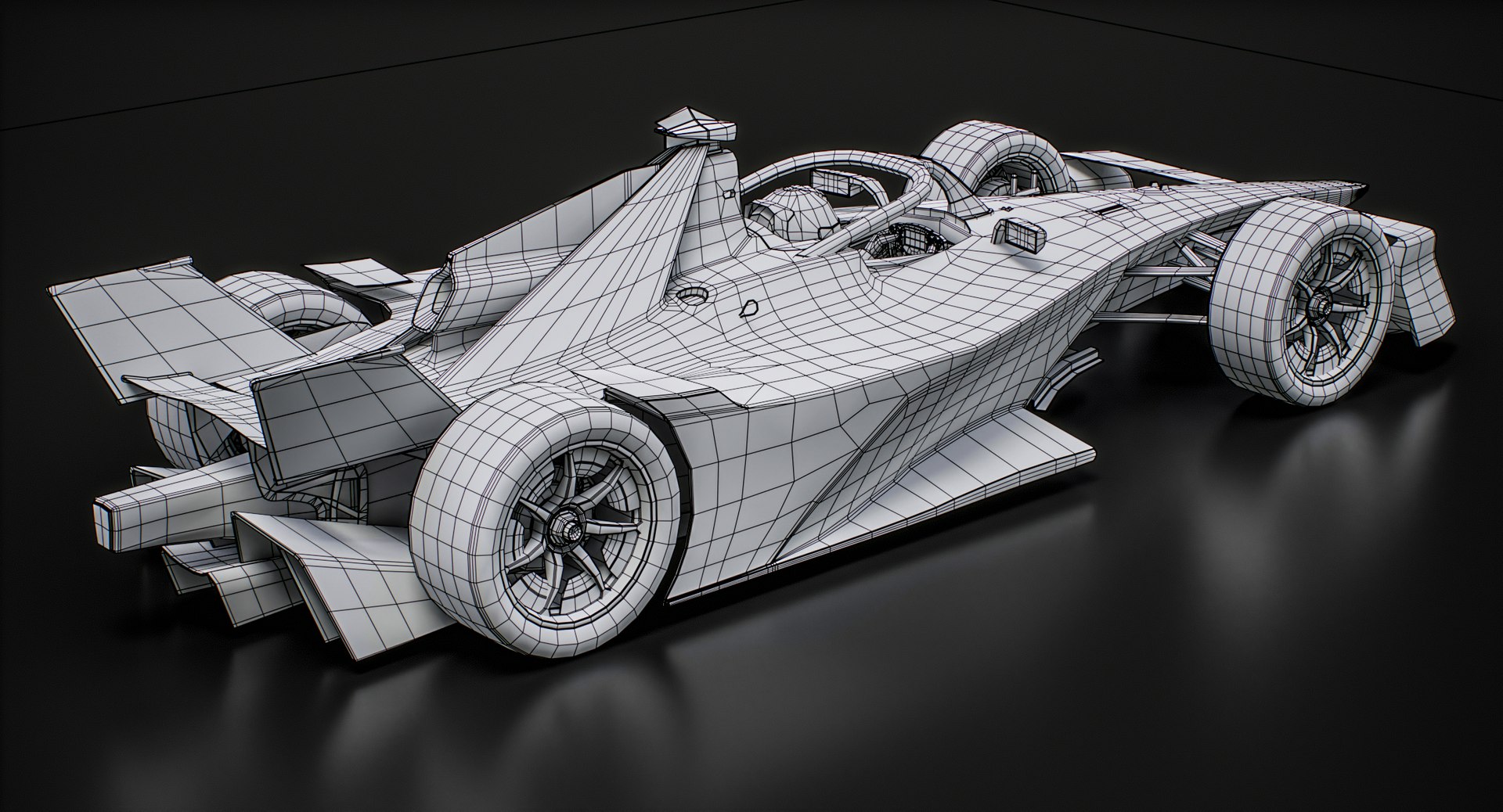 Envision Racing Formula E Team 2025 Gen3 Evo Race Car 3D - TurboSquid ...