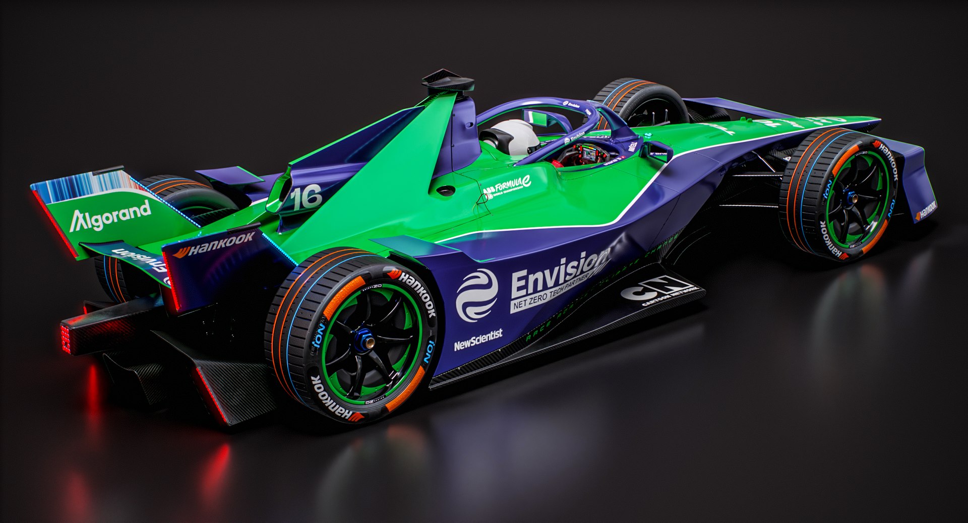 Envision Racing Formula E Team 2025 Gen3 Evo Race Car 3D - TurboSquid ...