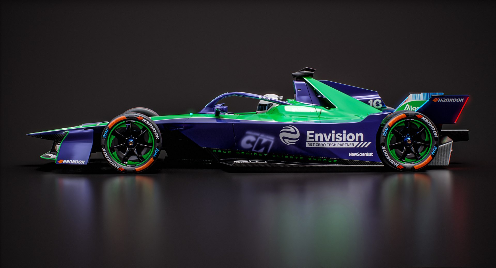Envision Racing Formula E Team 2025 Gen3 Evo Race Car 3D - TurboSquid ...
