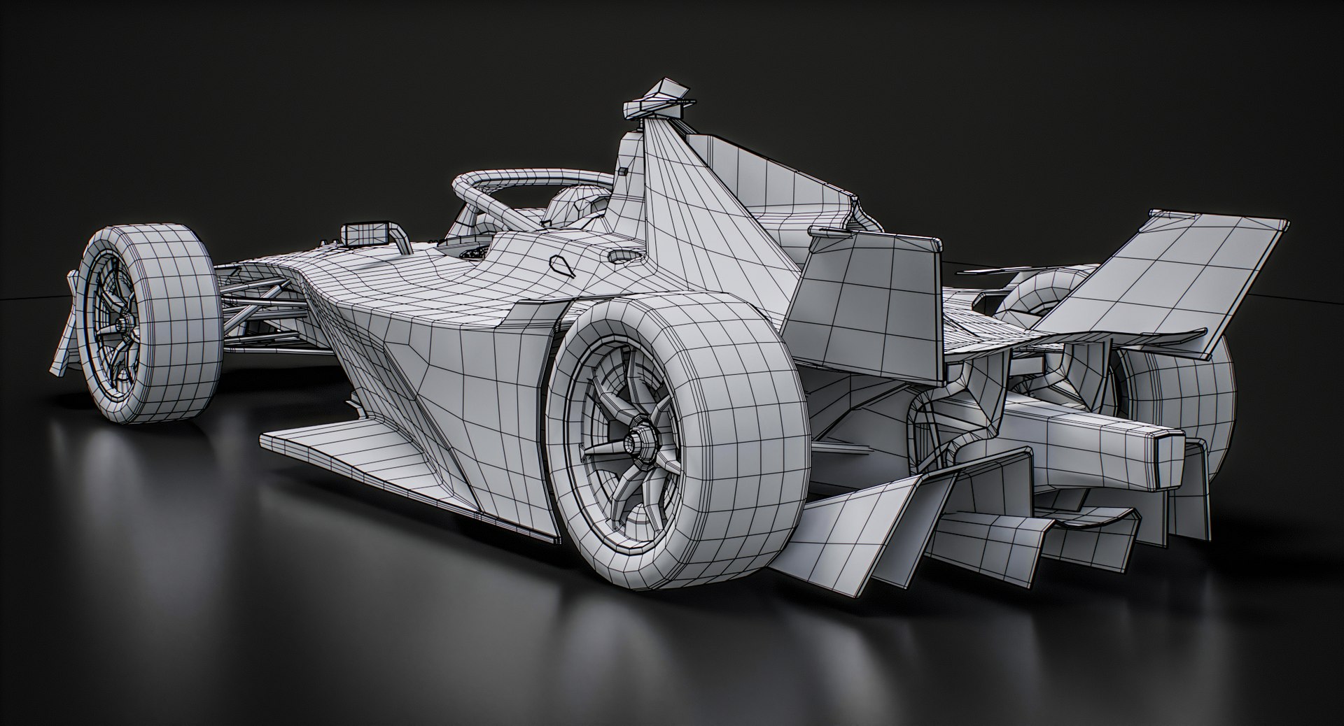 Envision Racing Formula E Team 2025 Gen3 Evo Race Car 3D - TurboSquid ...