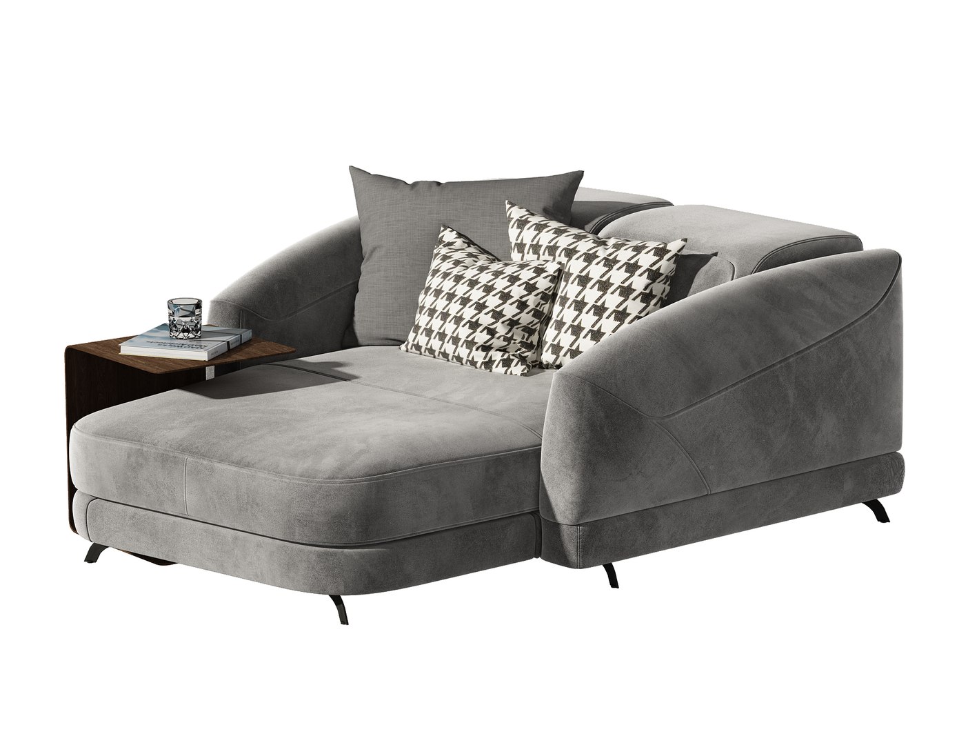 3D Modern single person sofa model - TurboSquid 2057627