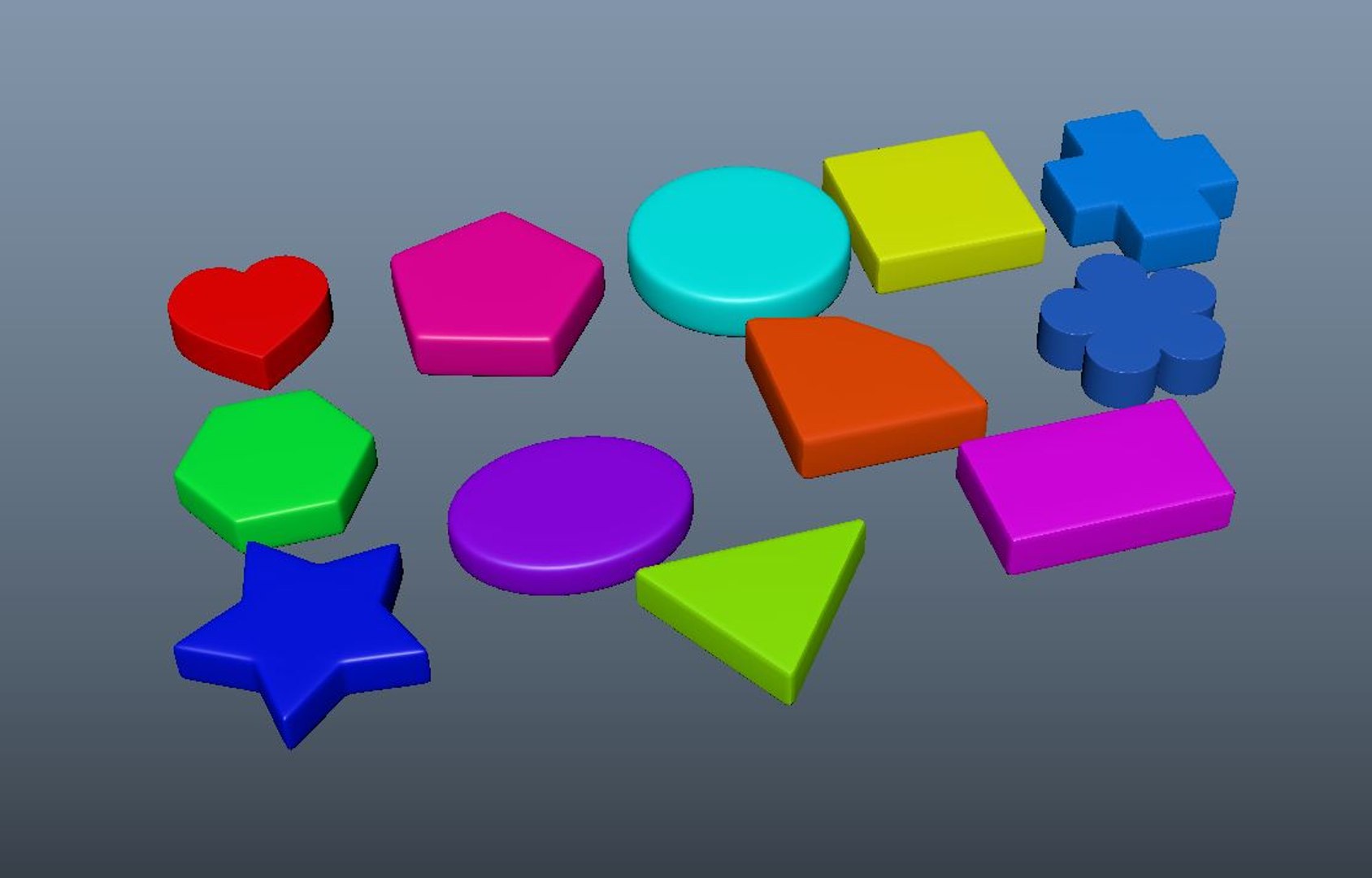 3D Shapes Animation Mathematics Model - TurboSquid 1374333