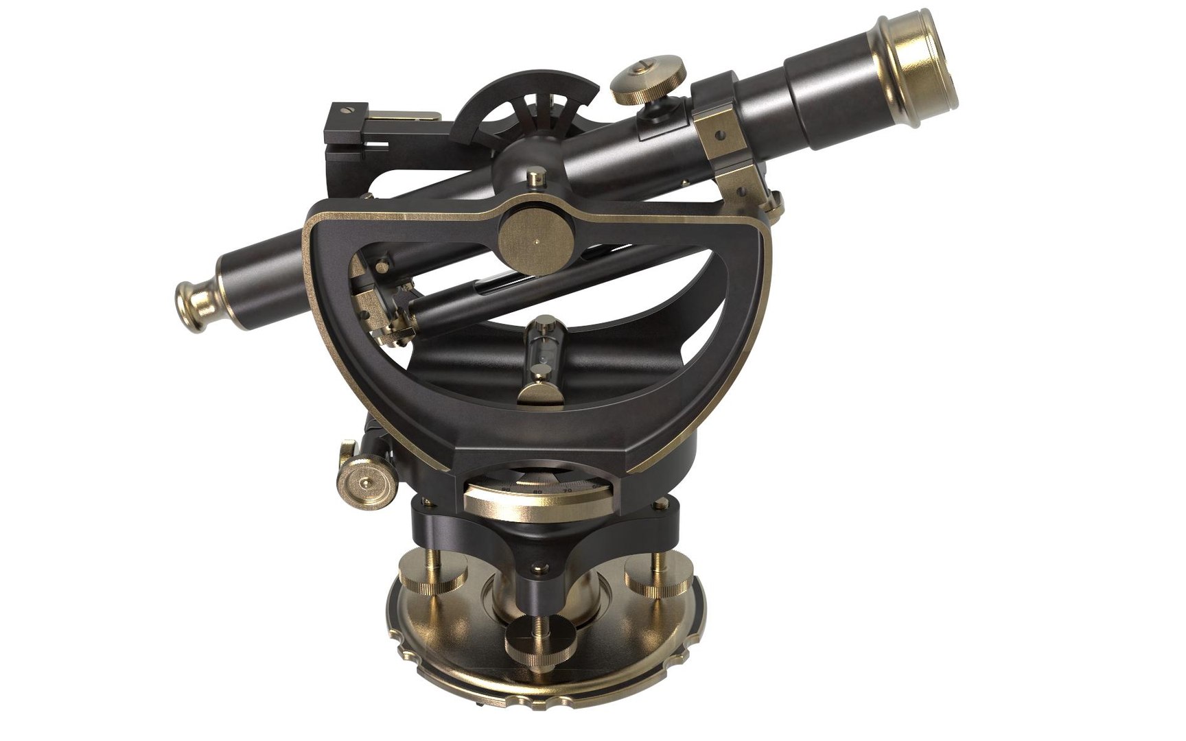 Vintage David White Theodolite 3D - TurboSquid 1965792