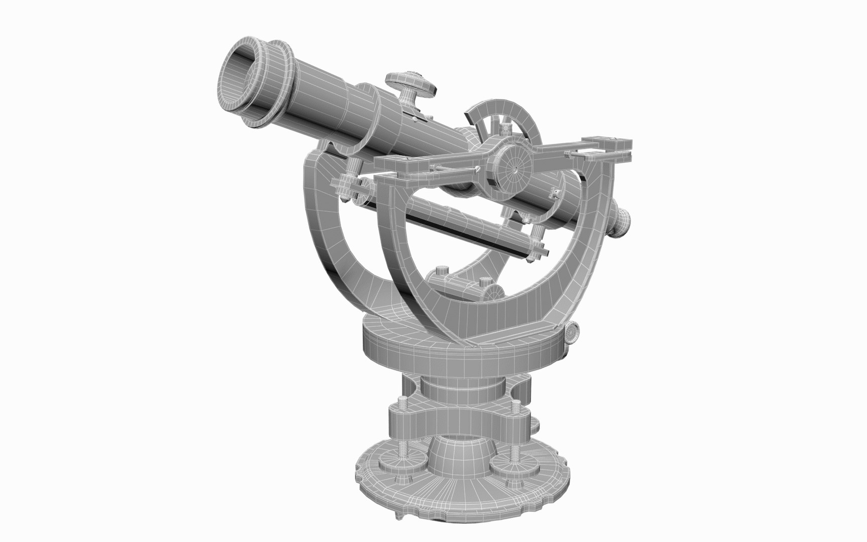 Vintage David White Theodolite 3D - TurboSquid 1965792