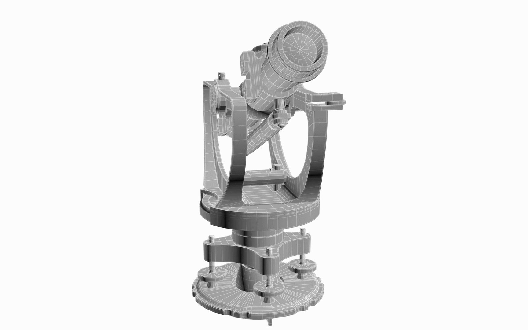 Vintage David White Theodolite 3D - TurboSquid 1965792