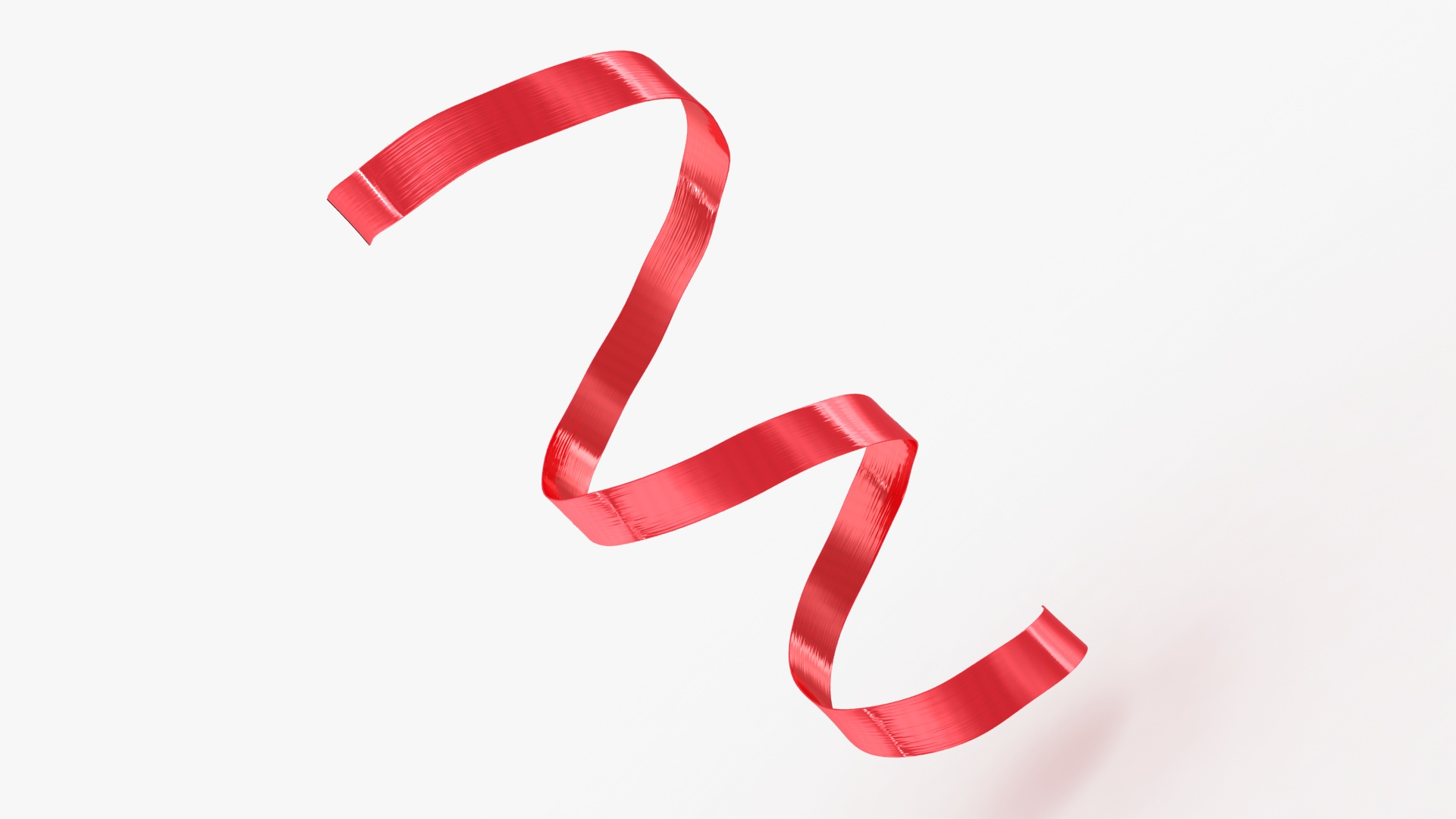 3D Curly Ribbon 04 Model - TurboSquid 1649109