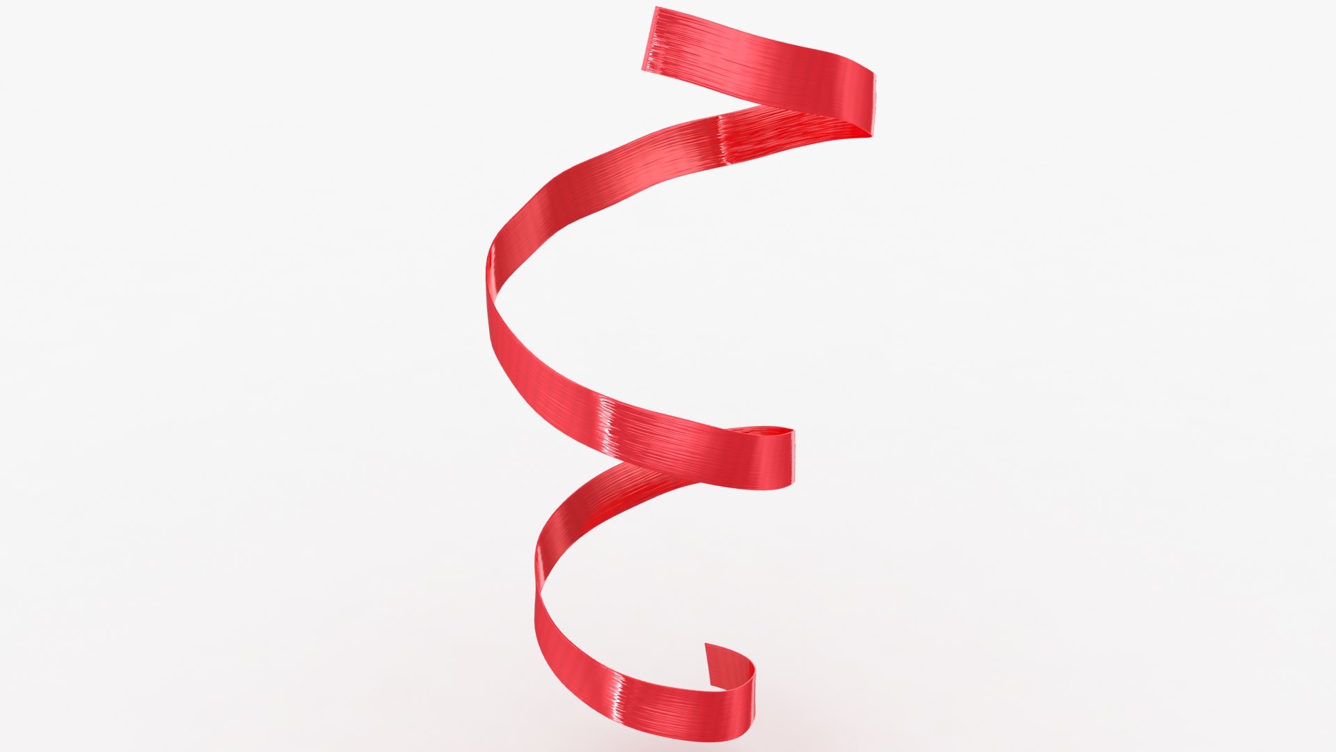 3D Curly Ribbon 04 Model - TurboSquid 1649109