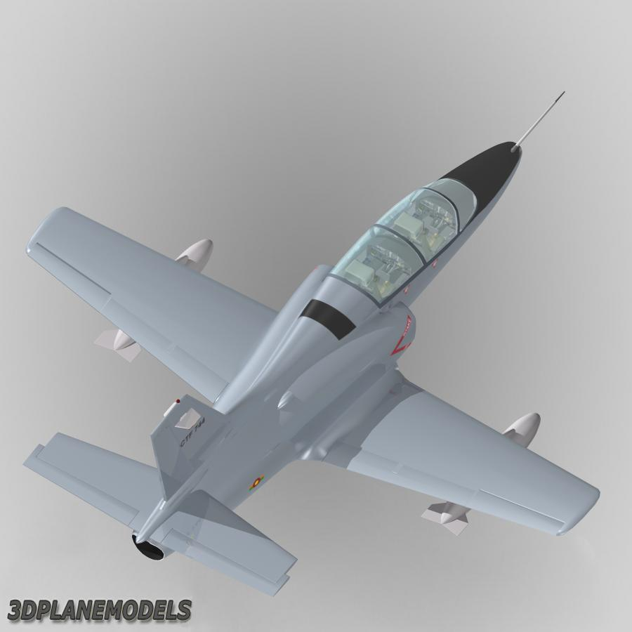 training jet k-8 karakorum 3d model