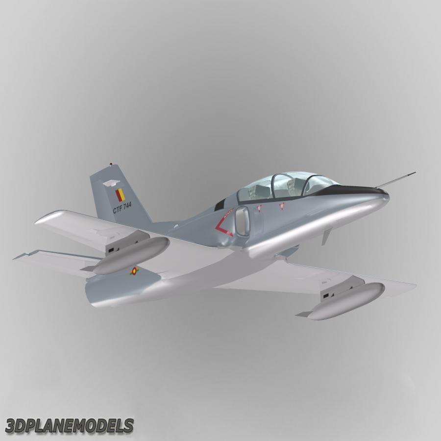 training jet k-8 karakorum 3d model