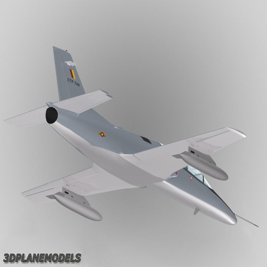 Training Jet K-8 Karakorum 3d Model