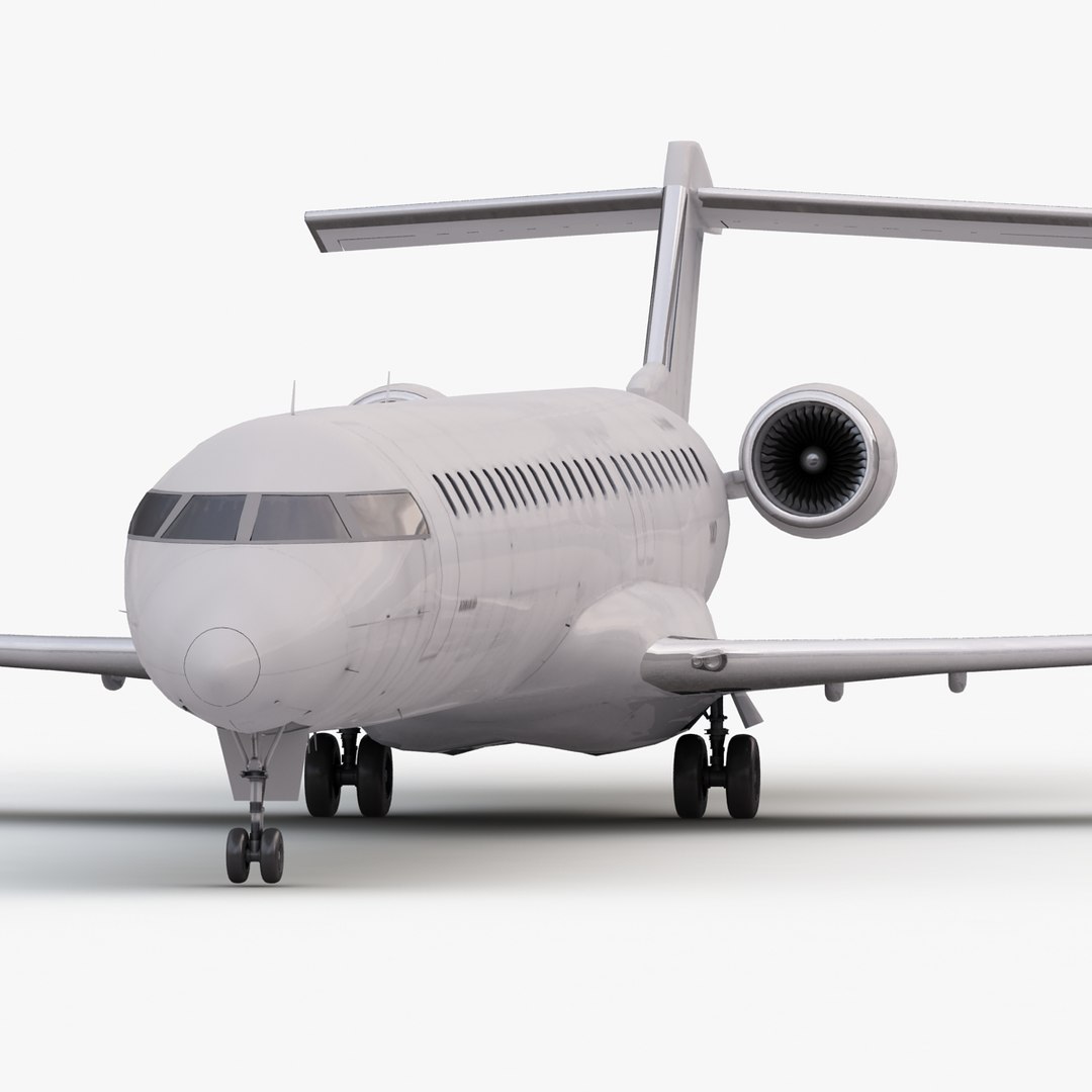 3d Bombardier Crj-900 Model