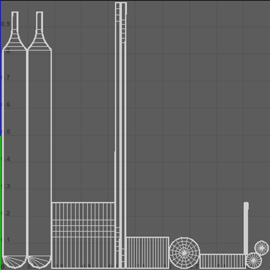 3D Medieval Chisels 08 Model - TurboSquid 2322314