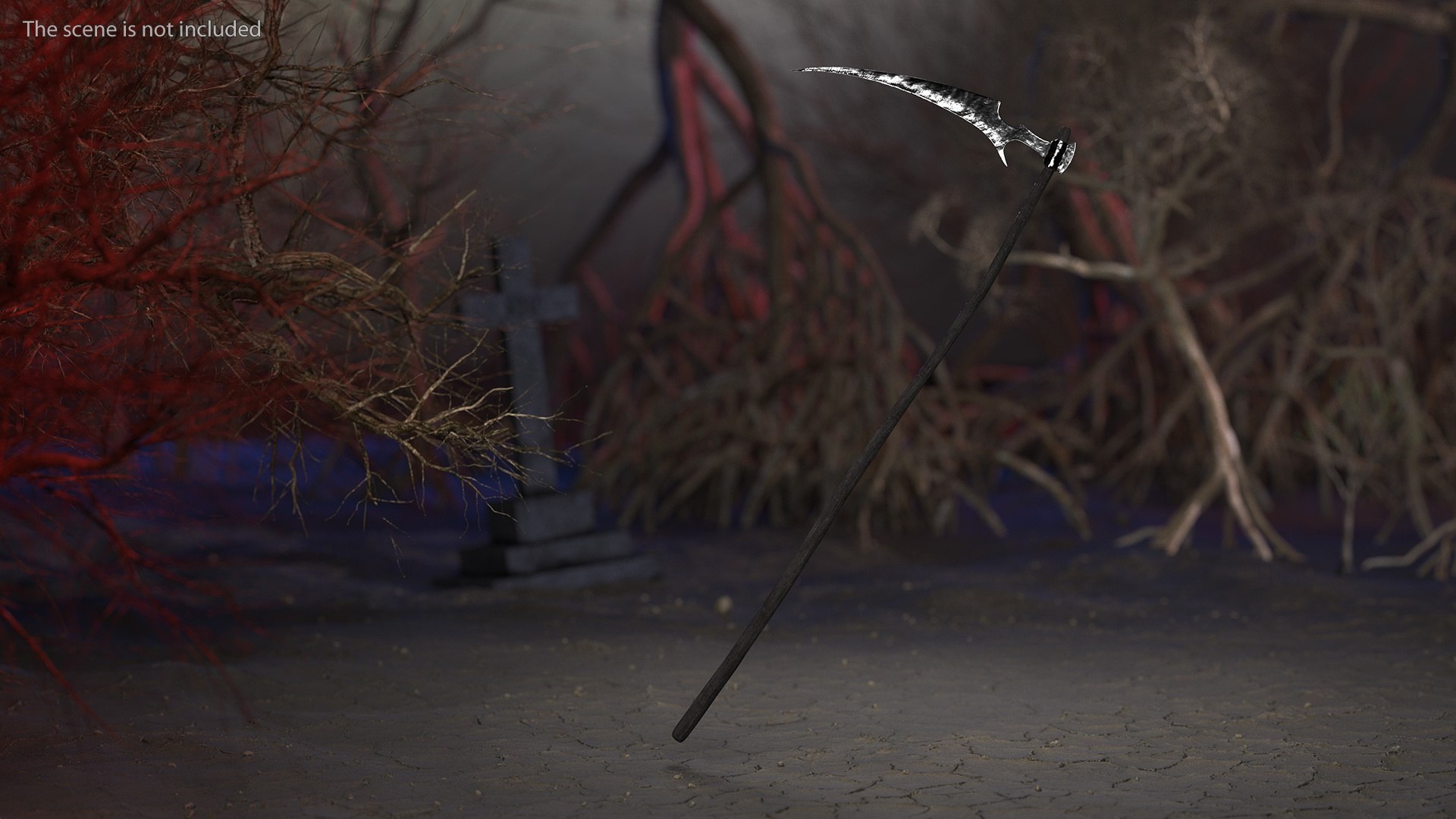 3D Death Scythe - TurboSquid 1808623