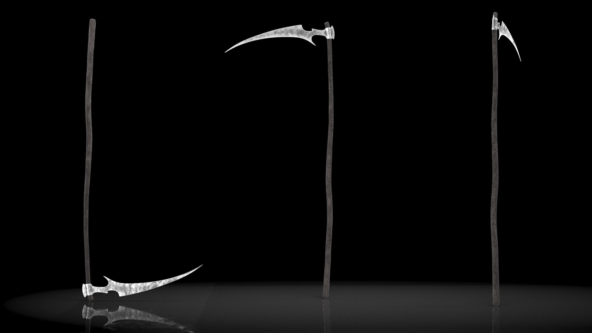 3D Death Scythe - TurboSquid 1808623